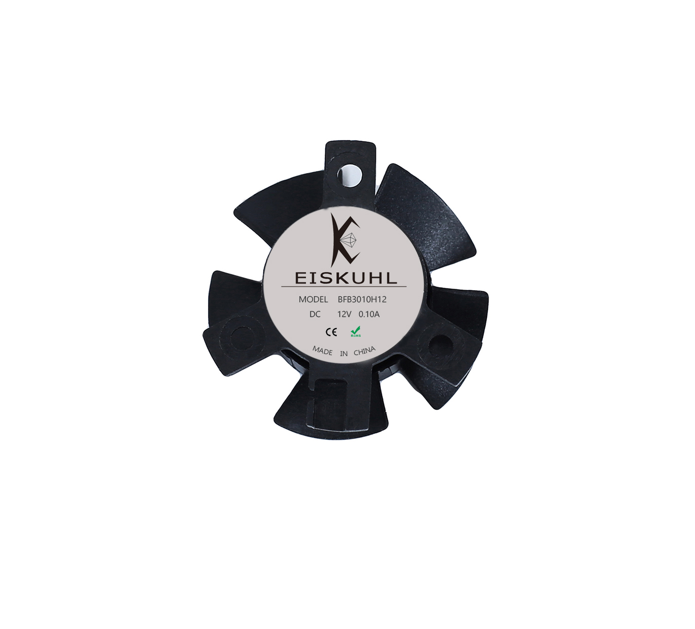 BFB3010H12 30*30*10mm DC Axial Flow Fan frameless 3010 12V Brushless ...